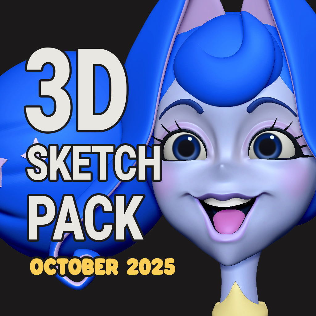 3D Sketch Pack: October 2025 – Follygon